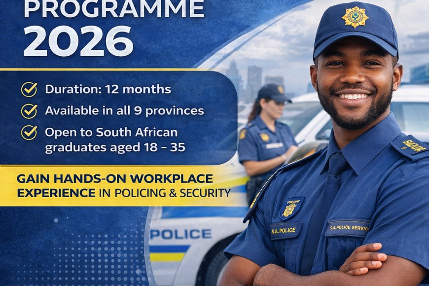 (SAPS) SASSETA Graduate Internship Programme 2026 - Skills Daily SA