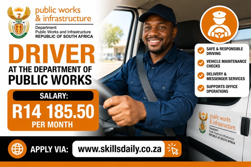 Driver: Provisioning and Logistics - Skills Daily SA